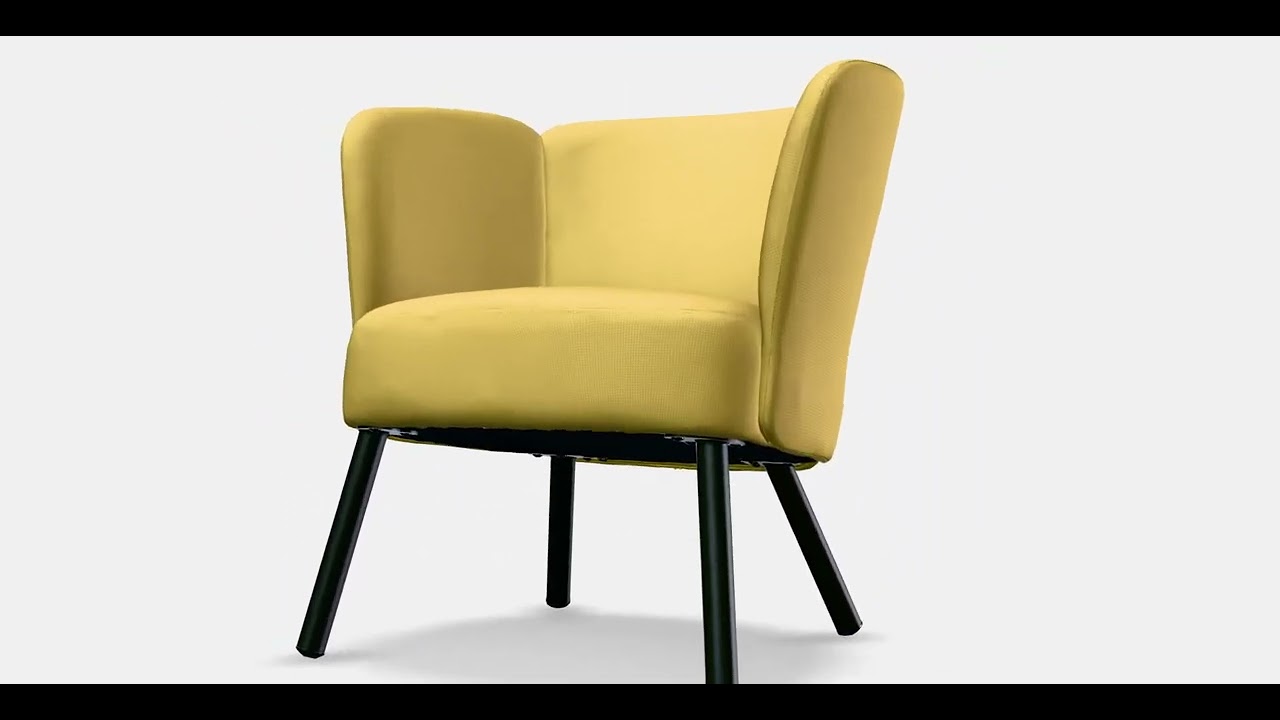 HERRÅKRA Armchair | 3DModel | AR
