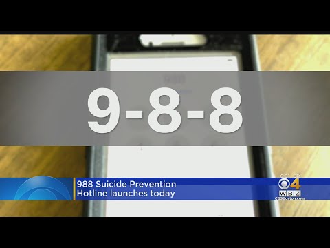 National mental health crisis number is officially "988"