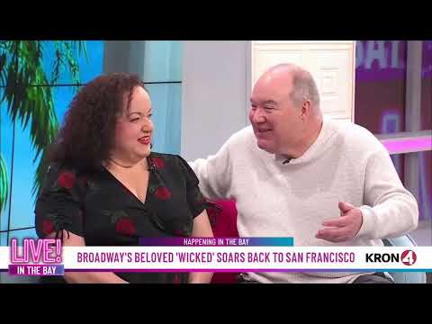 Wicked's Aymee Garcia & Blake Hammond | KRON4's Live! In the Bay
