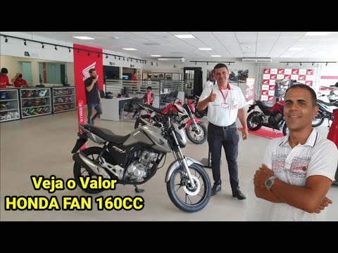 HONDA FAN 160CC 2023 PREĆO ATUALIZADO