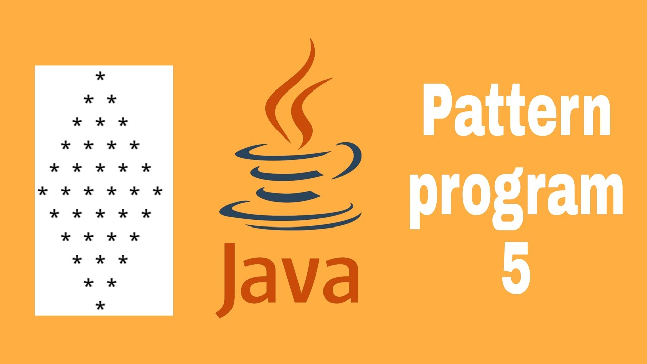 Star Pattern Programs-5 (Logic) in Java || Programming knowledge
