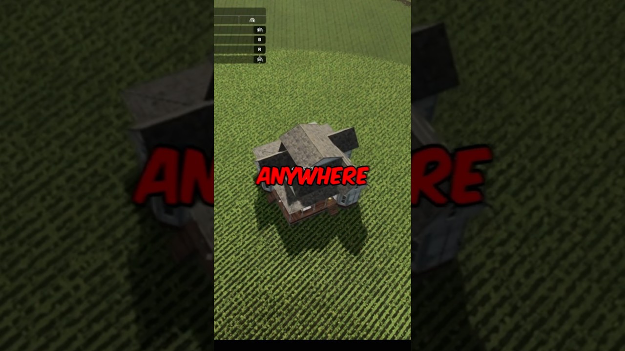 Place Buildings Anywhere in FS25! 🏗️#fs25