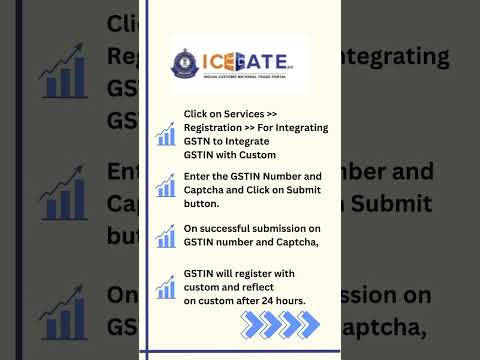 GST link with #icegate #gst
