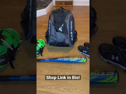 Easton Game Ready Backpack | Youth T-Ball | Baseball Bag