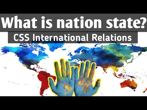 What is Nation State CSS IR | What is Nation State in Urdu | What is Nation State in Hindi