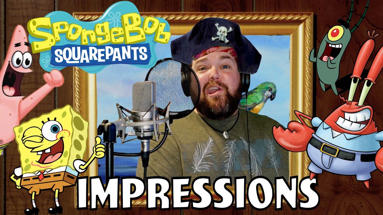 MyDisneyFix | 17 Spongebob Impressions That Will SHOCK You! | Brian Hull
