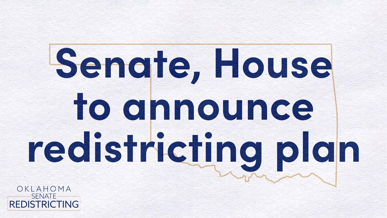 Oklahoma Senate and House redistricting staff present legislative redistricting maps