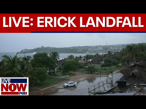 WATCH: Hurricane Erick makes landfall in Mexico