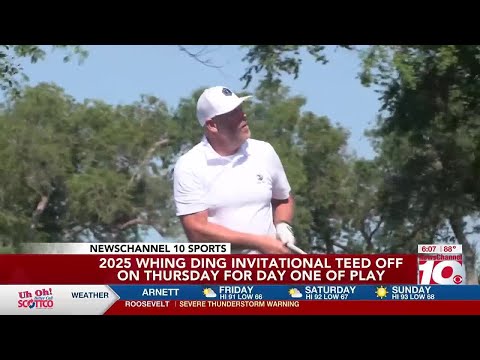 2025 Whing Ding Invitational golf tournament day one results