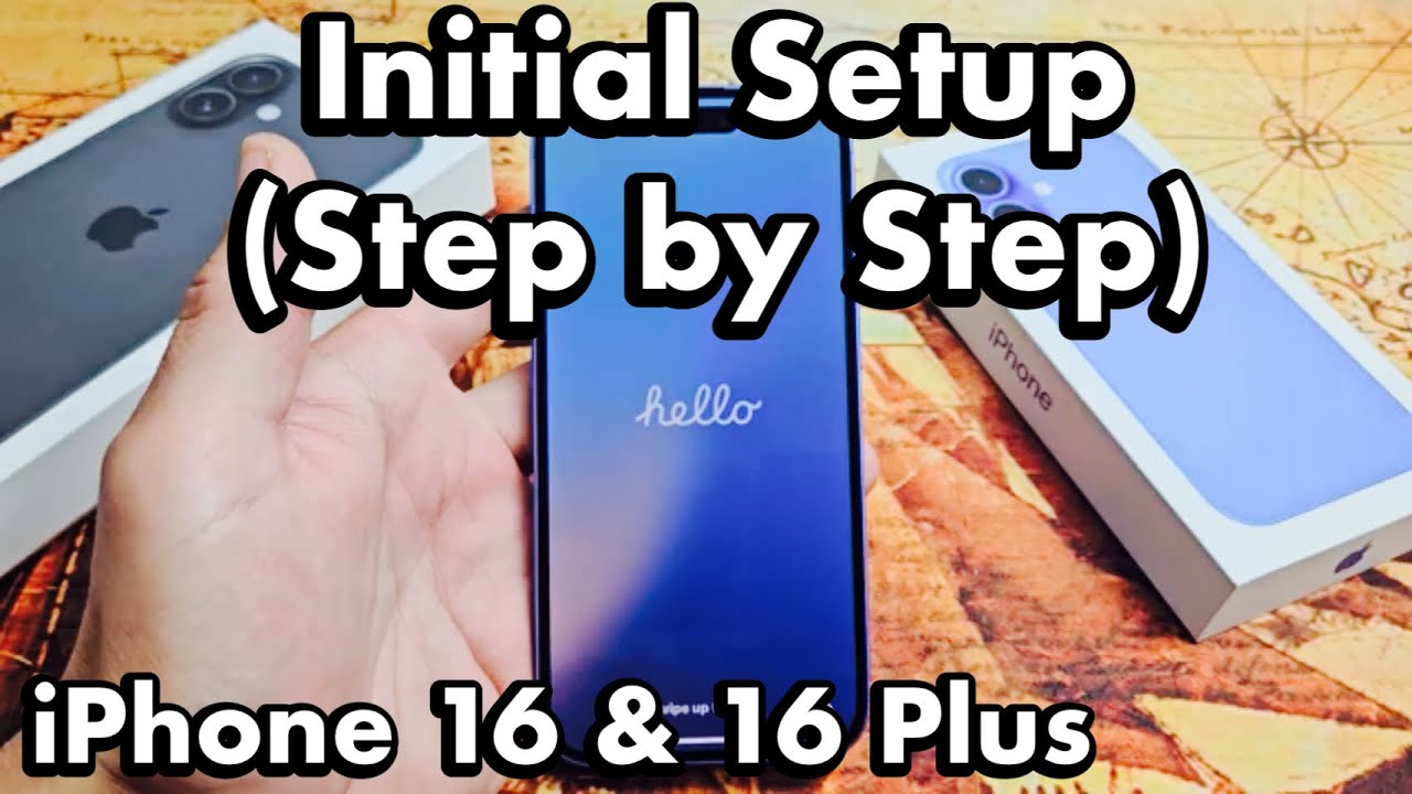 How to Setup iPhone 16 & 16 Plus (Step by Step)