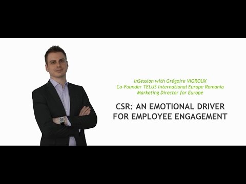 CSR – An Emotional Driver for Employee Engagement