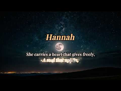 Hannah Name Meaning | Personality Traits & Origin