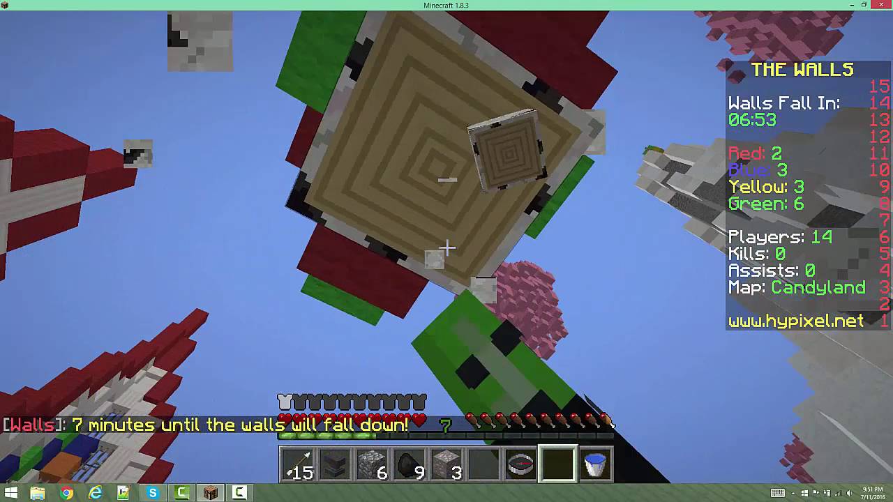Hypixel Walls Candyland Guide