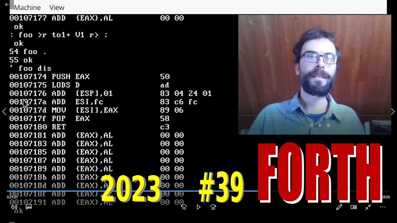 FORTH-OS  DUSK-OS BY VIRGIL DUPRAS  #39 2023 Forth2020 group