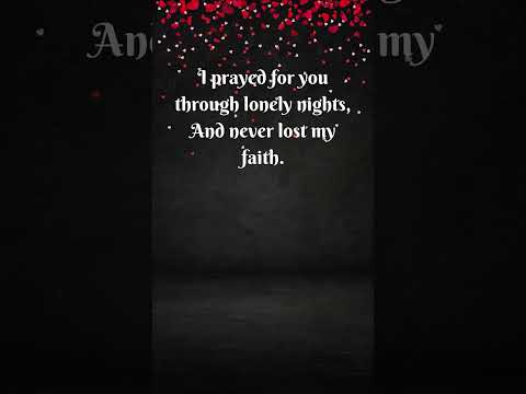 The Love I Dreamed of | Part2 | Love Poems for Him