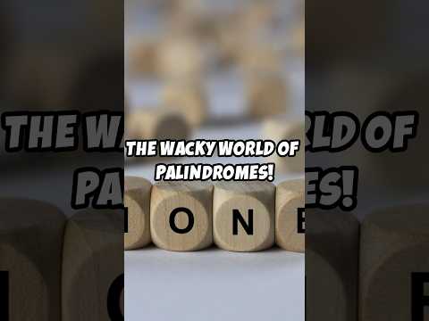 Mind-Blowing Palindromes You Need to Know! #shorts