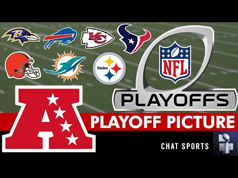 NFL Playoff Picture, Wild Card Schedule, Bracket, Matchups, Dates And Times For 2024 AFC Playoffs