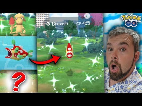 Multiple Shiny Bruxish Caught! (Pokémon GO Festival of Colors Event)