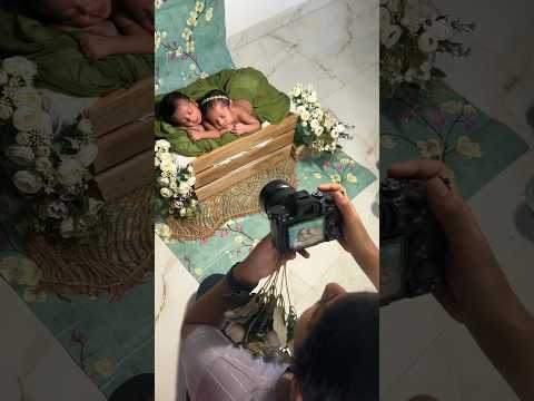 Twins Newborn Photoshoot???? | Boy & Girl ???????????? #babyphotography #twins #chitha #unakkuthaan