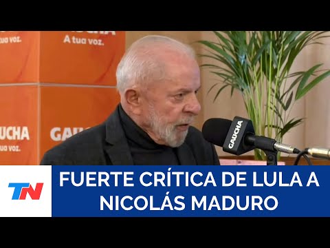 Lula sube el tono ante Maduro y tilda a su gobierno de "desagradable", con "sesgo autoritario"