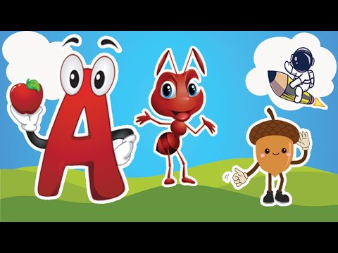 Words Beginning With Letter A | Toddlers & Preschoolers | Words that Start with A | Alphabet Fun!