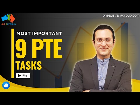 MOST IMPORTANT 9 PTE TASKS! #pte #pteacademic #ptescores #fyp #aoneaustralia #ptetipsandtricks