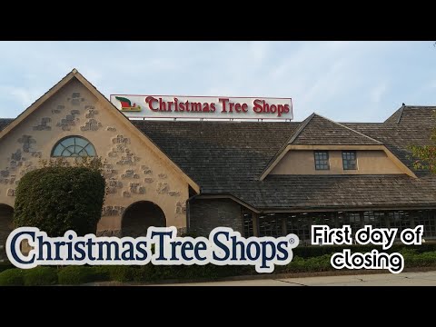Christmas Tree Shops store tour (Warwick, RI)
