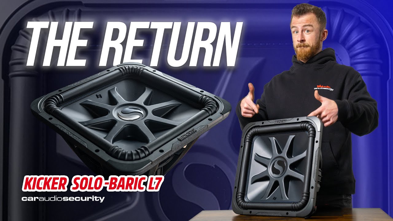 The SQUARE Kicker Solo-Baric L7 SUBWOOFER - But is it any good? Car Audio & Security