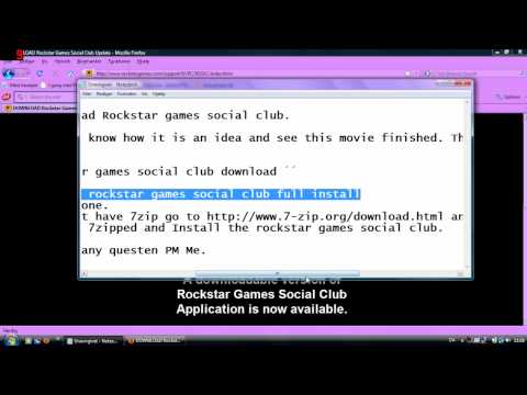 How to download rockstar games social club