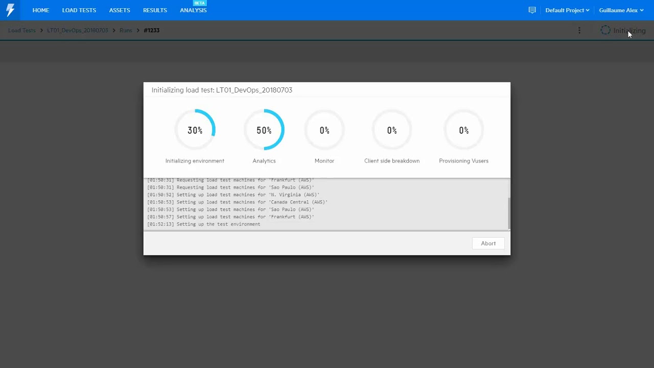 Micro Focus StormRunner Load overview