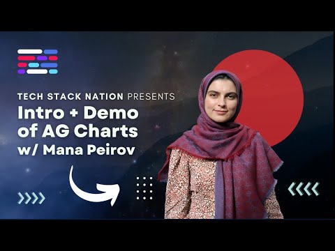 Intro + Demo of AG Charts w/ Mana Peirov, AG Charts Engineer