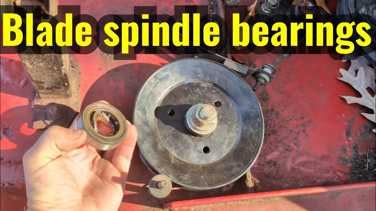 Exmark Metro spindle bearing replacement 
