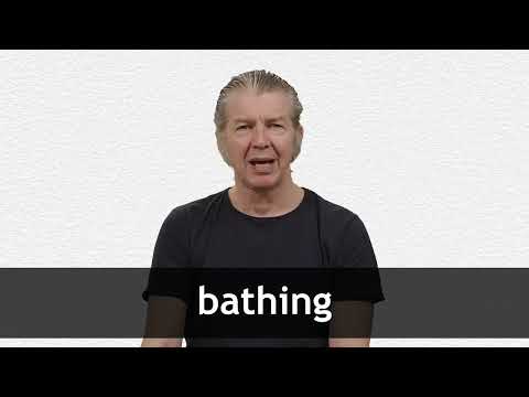 BATHING definition and meaning | Collins English Dictionary