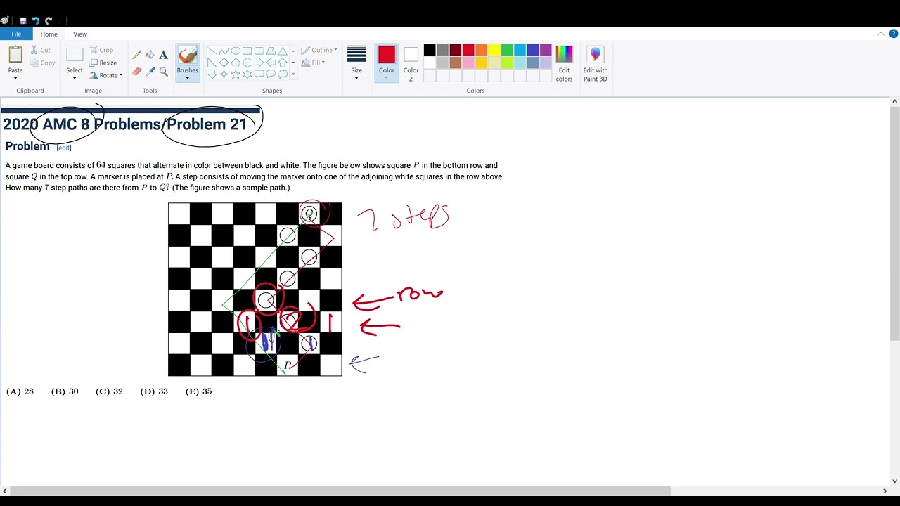 2020 AMC 8 Problem 21