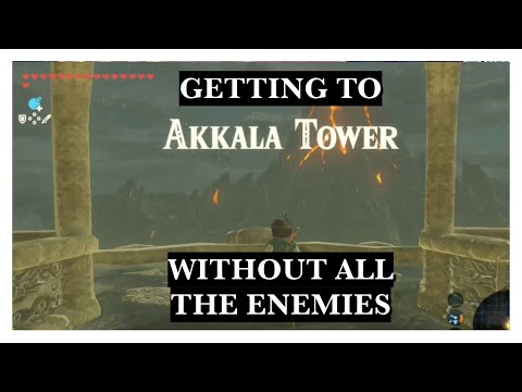 Easier way to get to Akkala Tower in Breath of the Wild