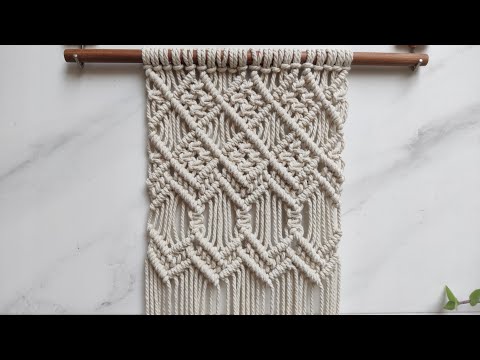 Macrame Wall Hanging Tutorial | Macrame Wall Hanging | DIY Macrame Wall Hanging | DIY Wall Hanging