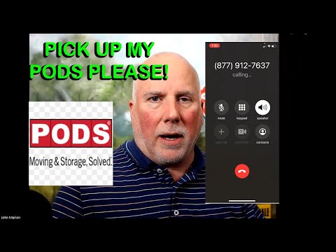 Pick Up My PODS Please! Customer Service Nightmare with PODS!!