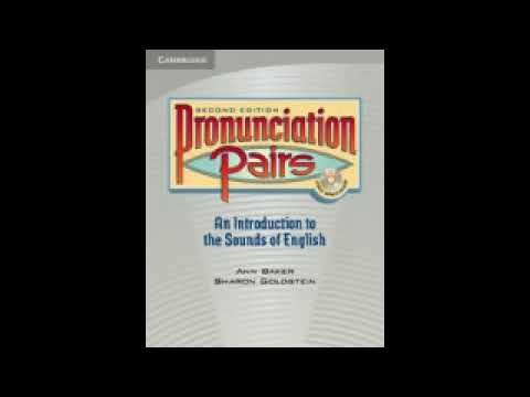 Pronunciation Pairs Student's Book Unit 03 D