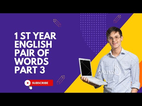 11th class English/Grammer/Pair of Words/11 th class most important Pair of words Part 3.