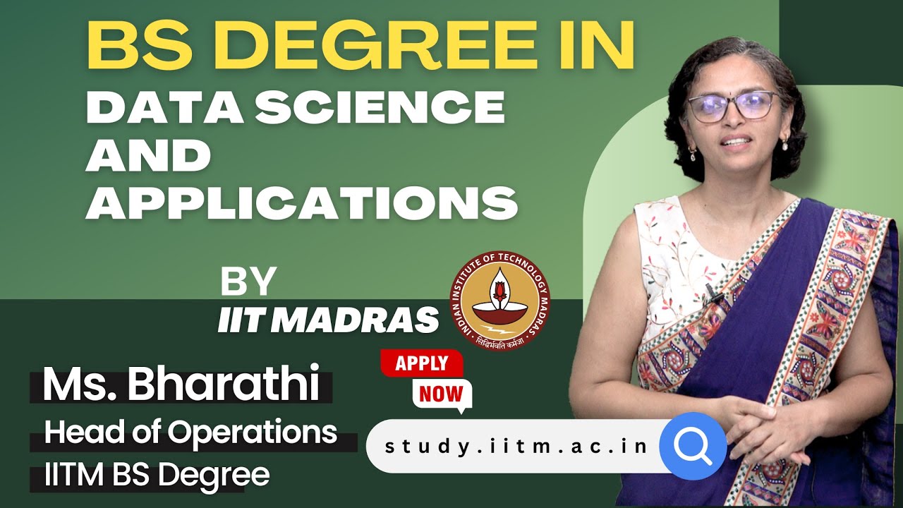 BS Degree in data science and applications | Full Video | 2025 | IIT Madras
