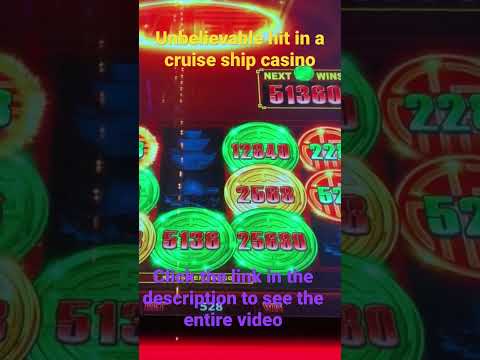 This HUGE Cruise Ship Casino Win Is Insane!