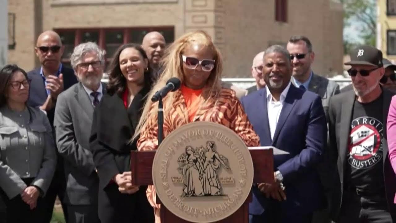 Mayor Sheffield discusses Detroit's 3rd consecutive year of population growth