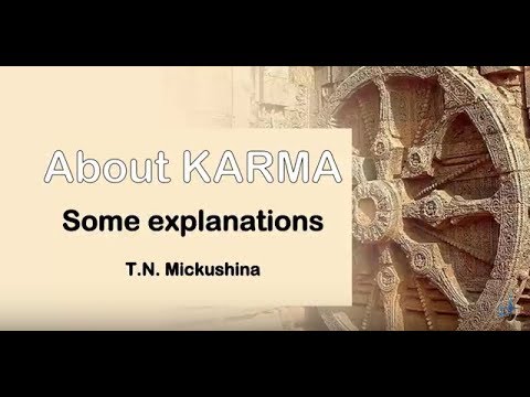 About Karma - Some explanations