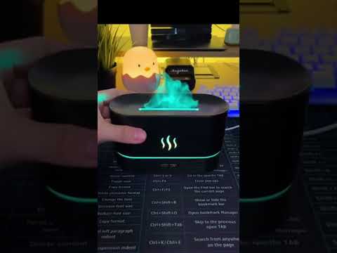 Flame Aroma Diffuser Air Humidifier | #shorts