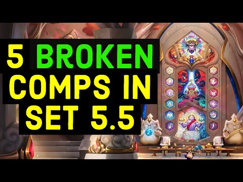 5 New Comps In Set 5.5 | Teamfight Tactics | TFT Guide