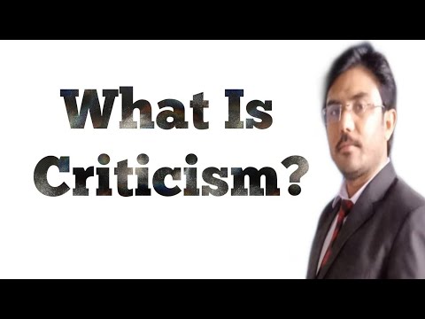 Criticism.1| What is Criticism? in Urdu/Hindi by Muhammad Waseem