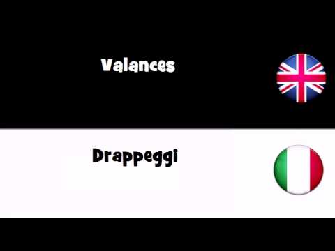 VOCABULARY IN 20 LANGUAGES = Valances