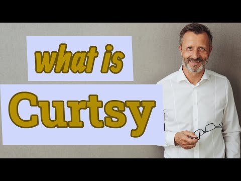 Curtsy | Definition of curtsy 📖 📖 📖