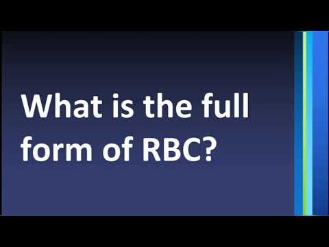 what is the full form of RBC?/ general knowledge/ gk