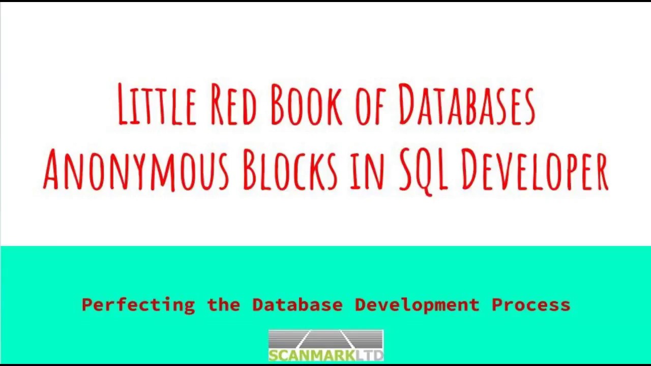 PL-SQL Anonymous Blocks in SQL Developer